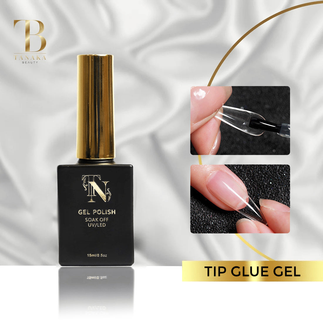 Nail Gel Polish (Tip Glue Gel) - by Tanaka Nails
