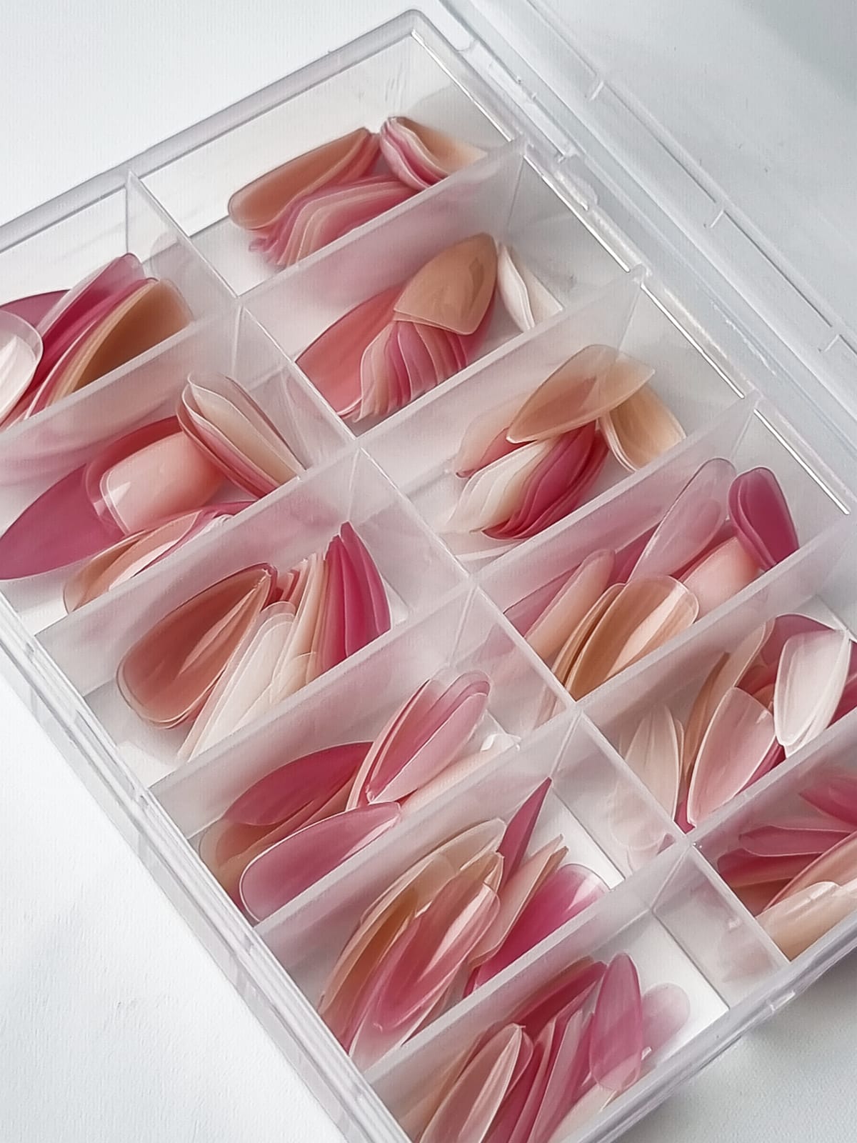 Nails Supplies - Tips Full Cover Nude 240 Pack - Tanaka Beauty