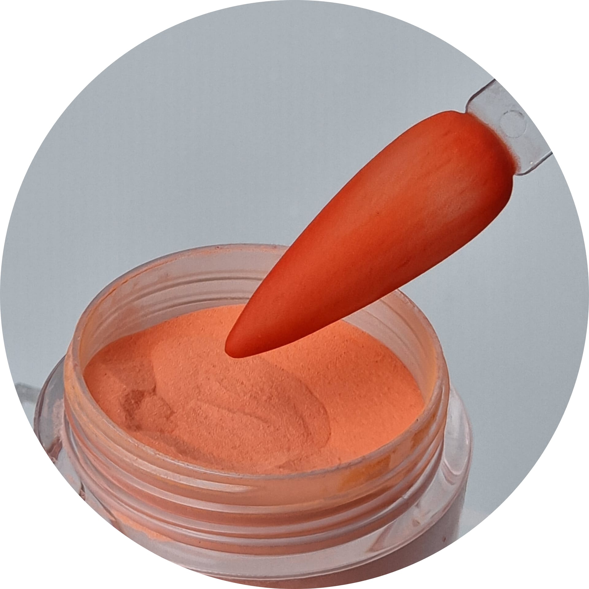 Nails Supplier - Acrylic Colour Powders - Dark Orange 30G