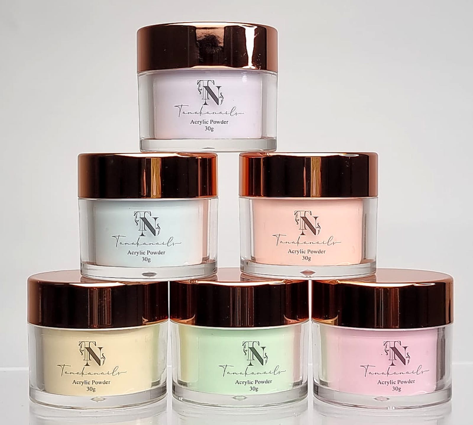 Nail Supply Perth - Acrylic Colour Powders - Pastel Pink 30G