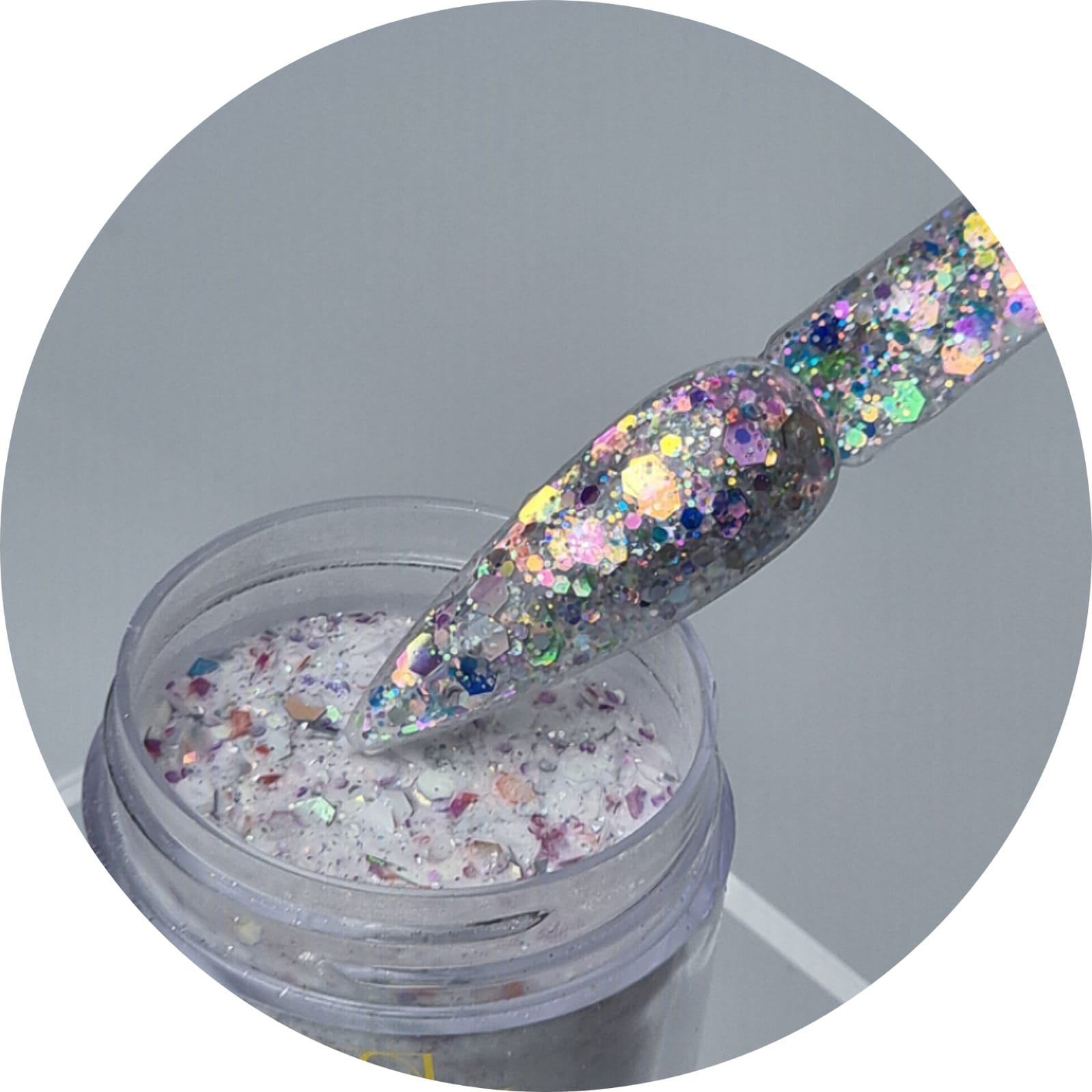 Nail Supply Perth - Acrylic Glitter Powders - Blue Grotto
